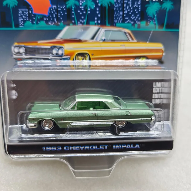Diecast-1-64-Scale-1-1963-Impala-Alloy-Car-Model-Collection-Souvenir ...