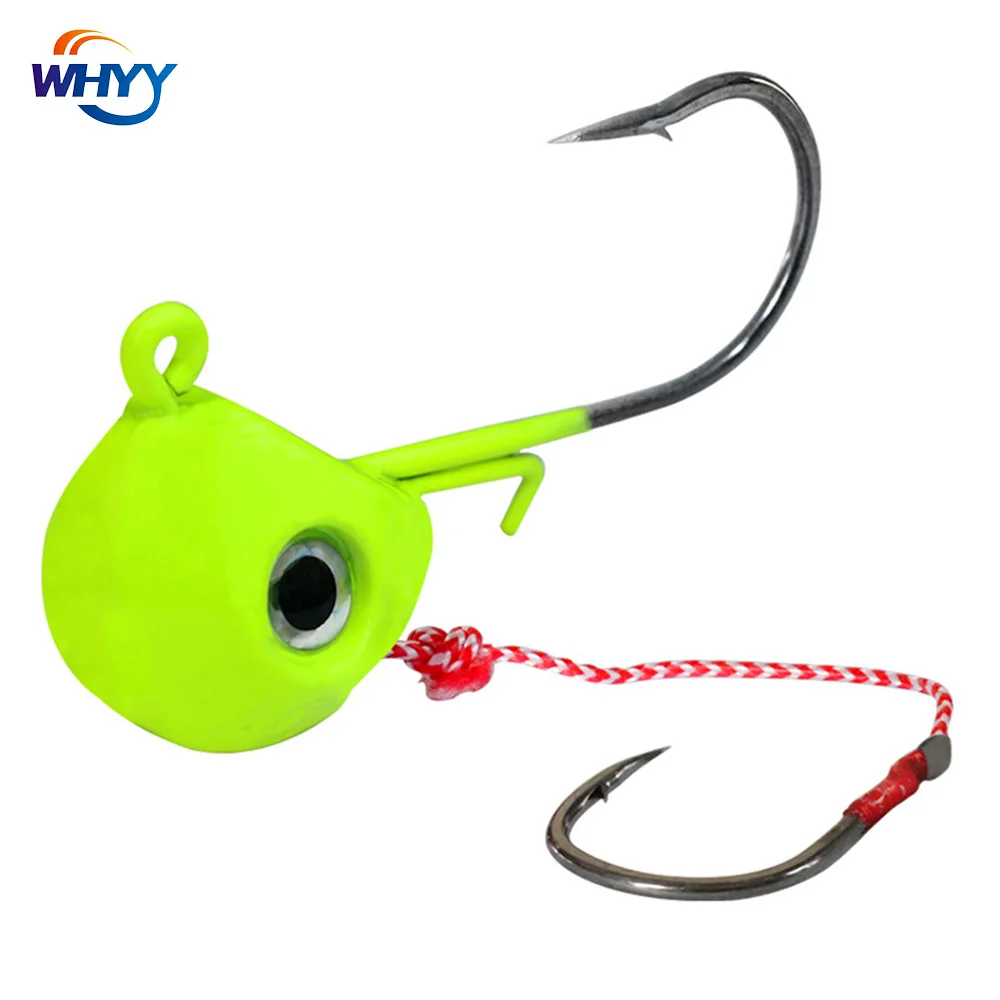 WHYY-tenya-pesca-en-el-mar-se-uelo-de-Pesca-con-cabeza-de-plomo-cebos ...