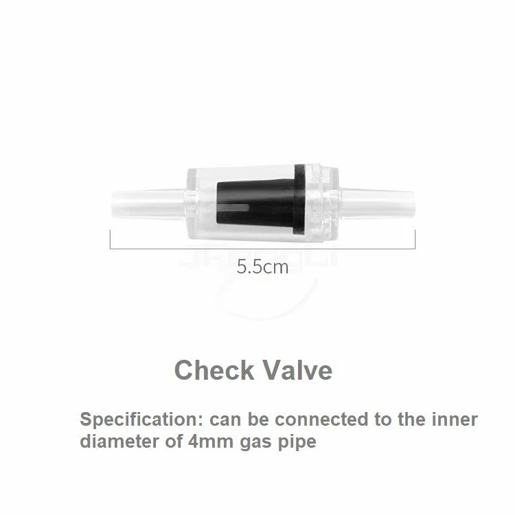 Fluid Control Valve 4mm One Way Check Valve – 4-Pack Plastic Non-Return ...