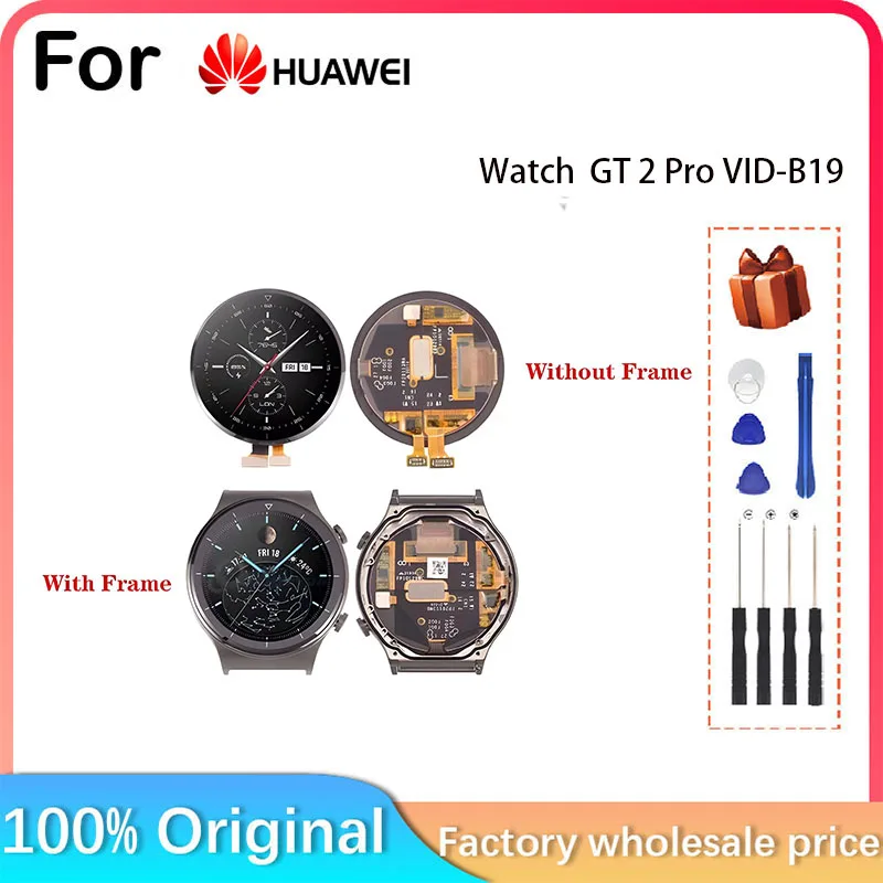 For Huawei Watch GT 2 Pro VID-B19 smart watch LCD display + touch ...
