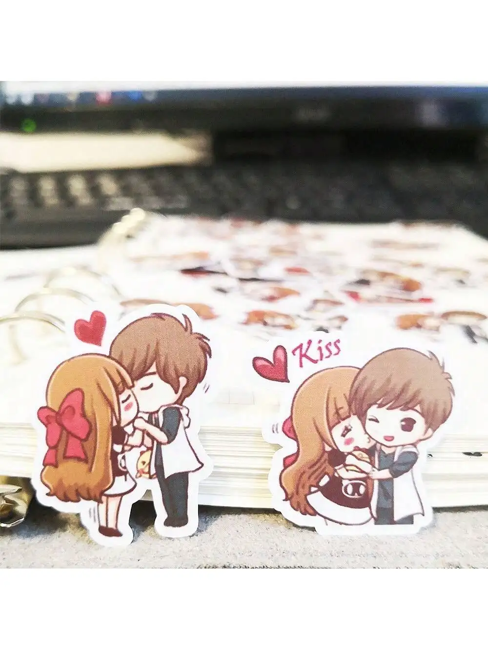 40pcs-Cute-lovely-couple-stickers-planner-journal-staionary ...