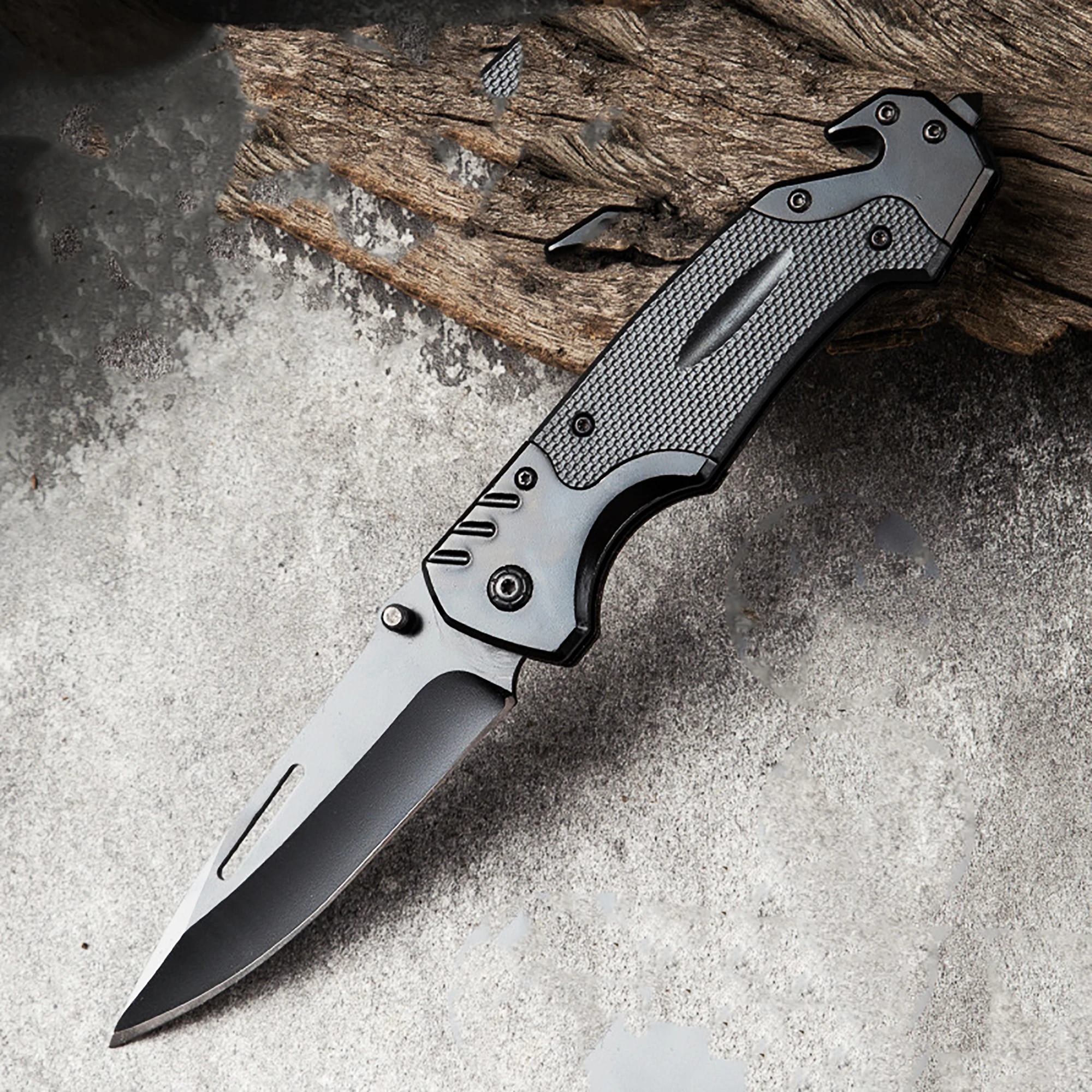 Outdoor-Self-defense-Camping-Folding-Knife-Multifunctional-High ...