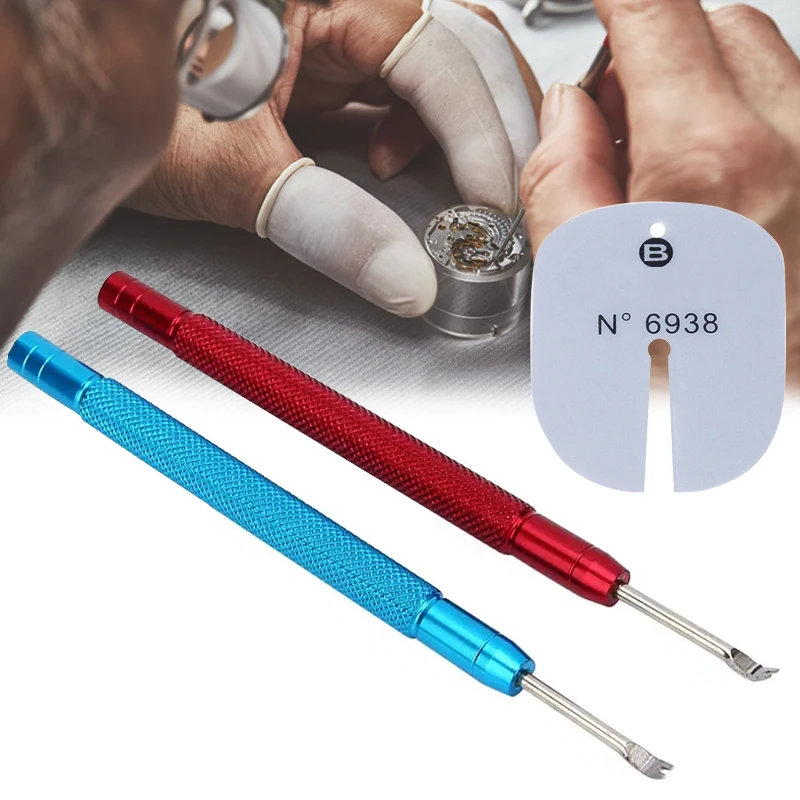 2pcs-Aluminum-Alloy-Watch-Hand-Presser-Watch-Hour-Minute-Second-Hand ...