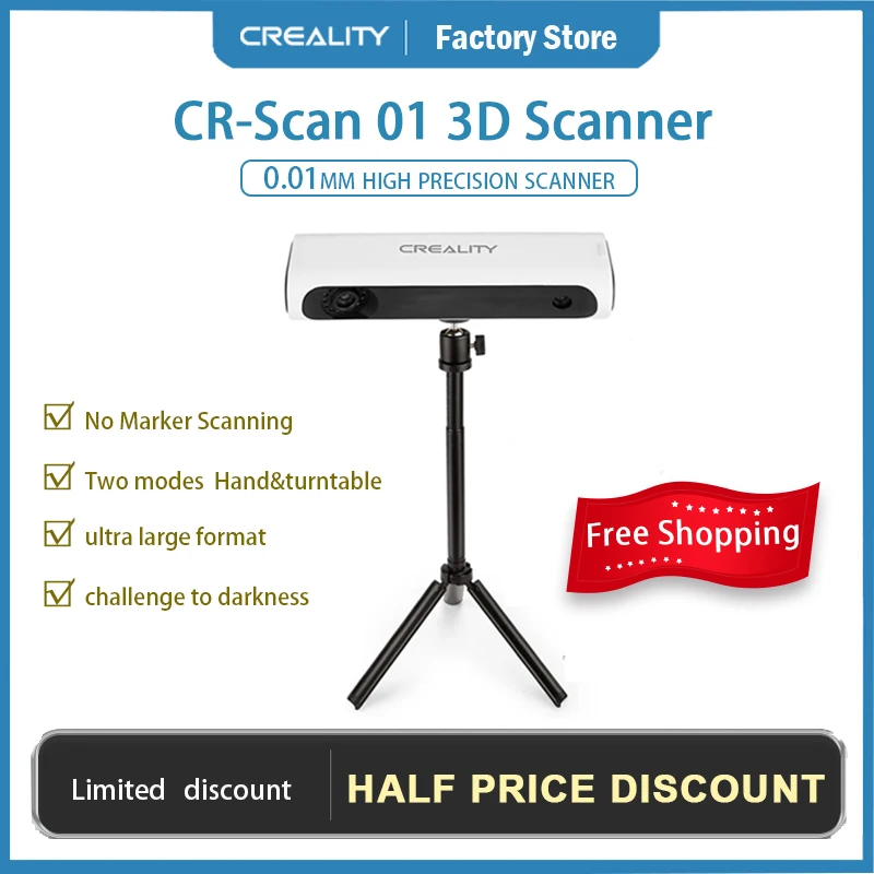 Creality Cr-scan 01 3d Scanner High Precision Automatic Matching ...