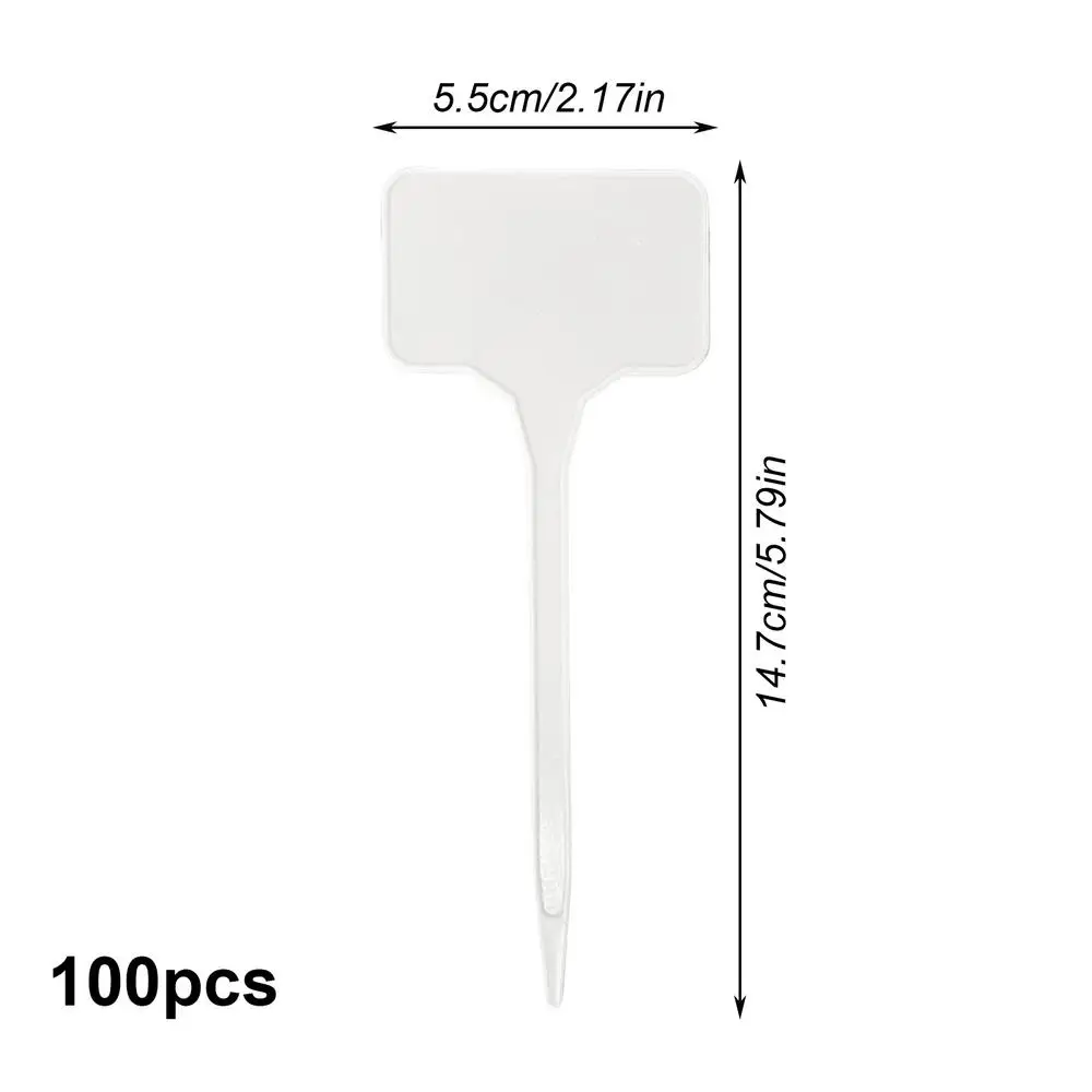 Outdoor Plant Identification 100-Pack 4 Inch T-Type Plant Labels ...