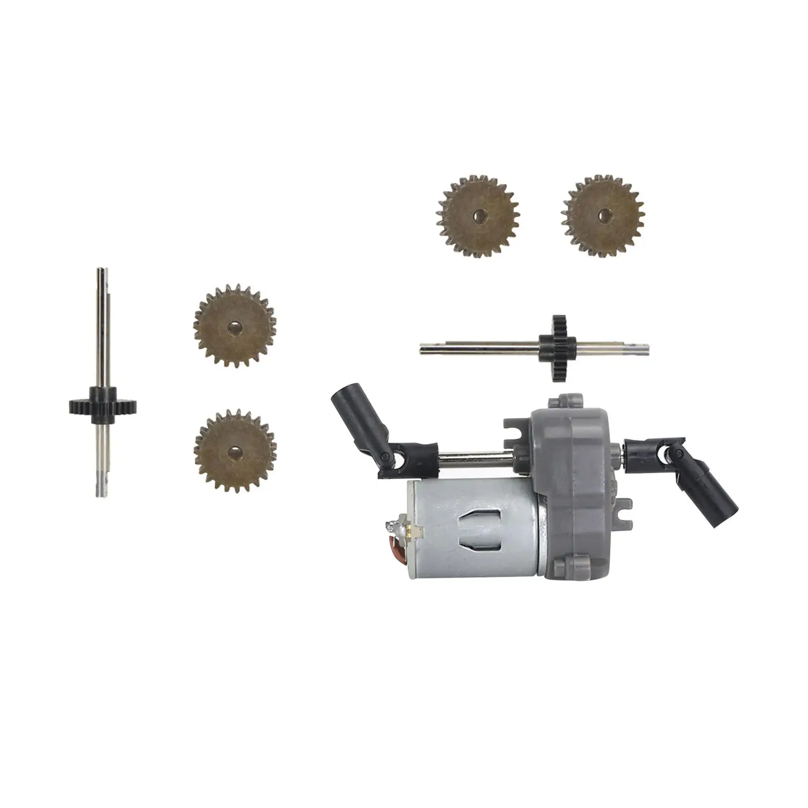 RC-Metal-Steel-Center-Gearbox-Gears-Set-RC-Car-Transmission-Case-with ...