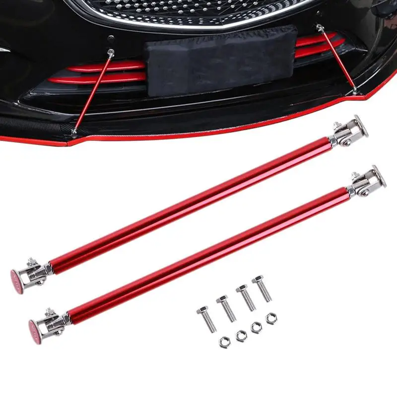 Car-Splitter-Rods-Racing-Adjustable-Adhensive-Front-Rear-Bumper-Lip ...