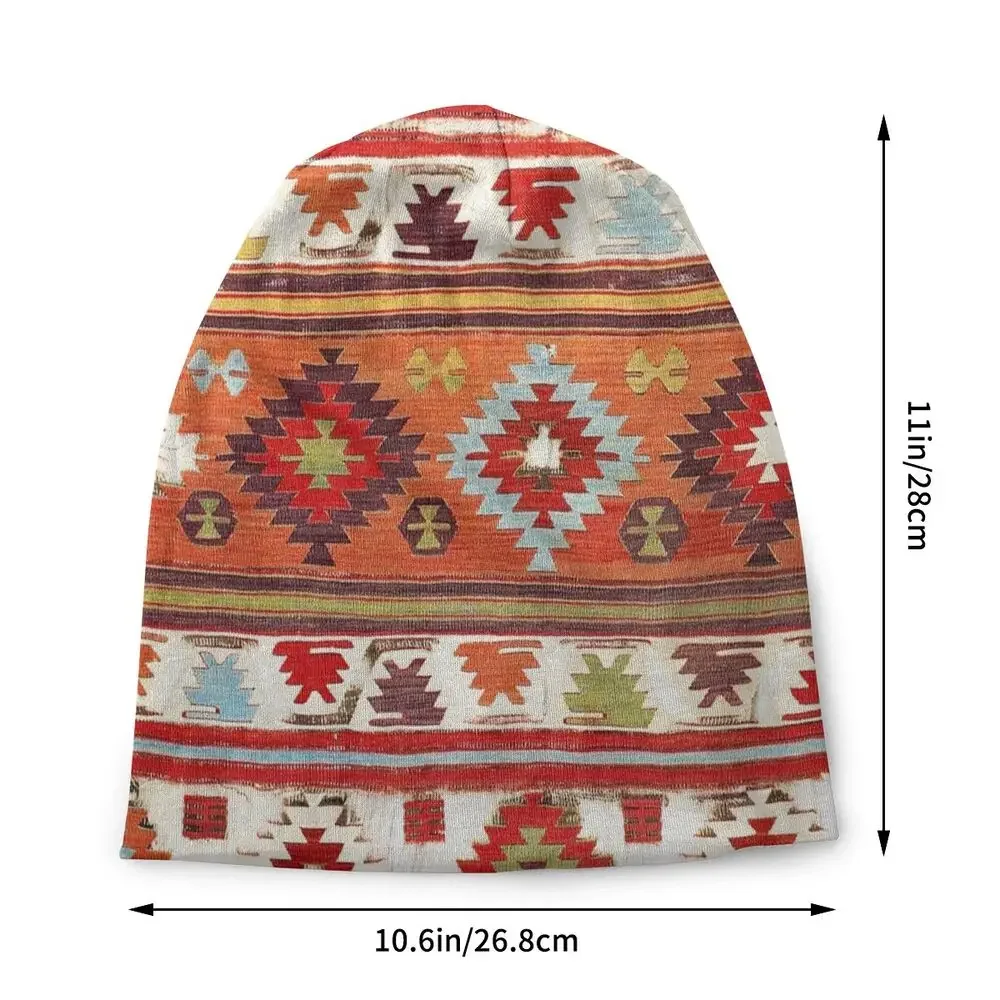 Boho Tribal Pattern Cap Ski Skullies Beanies Hat Female Adult Multifun ...