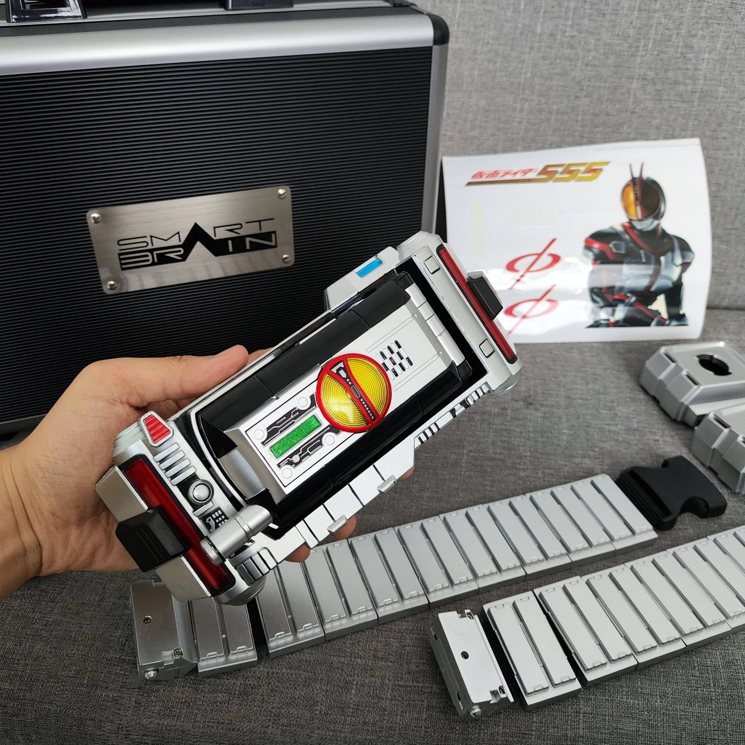Brand-New-Faiz-Kaixa-555-Belt-Domestic-Csm-Kamen-Rider-Transformation ...