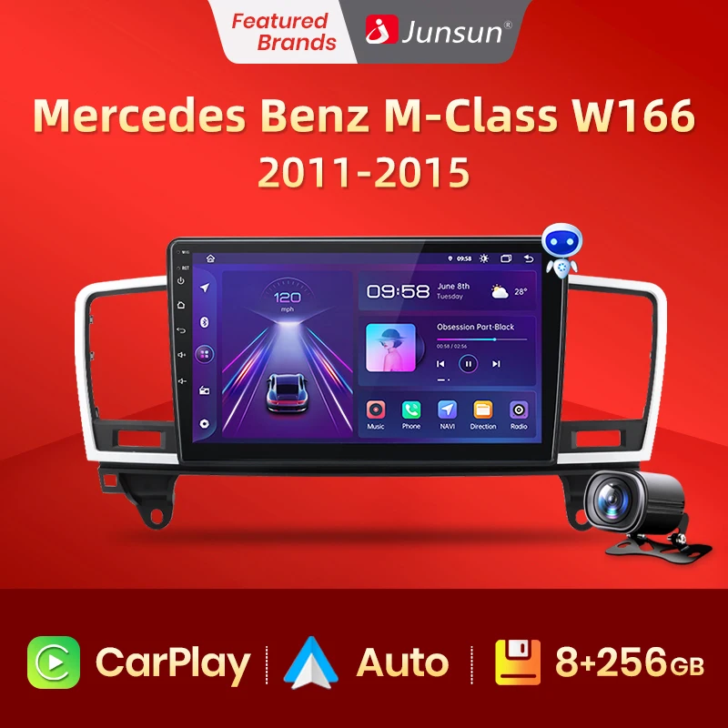 Junsun V1 Pro For Mercedes Benz M-class W166 2011 - 2015 Car Radio Car ...
