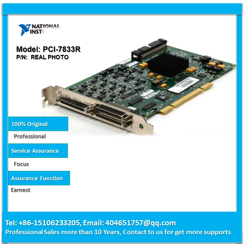 NI PCI 7833R R Series Multifunction RIO With Virtex II 3M Gate FPGA ...