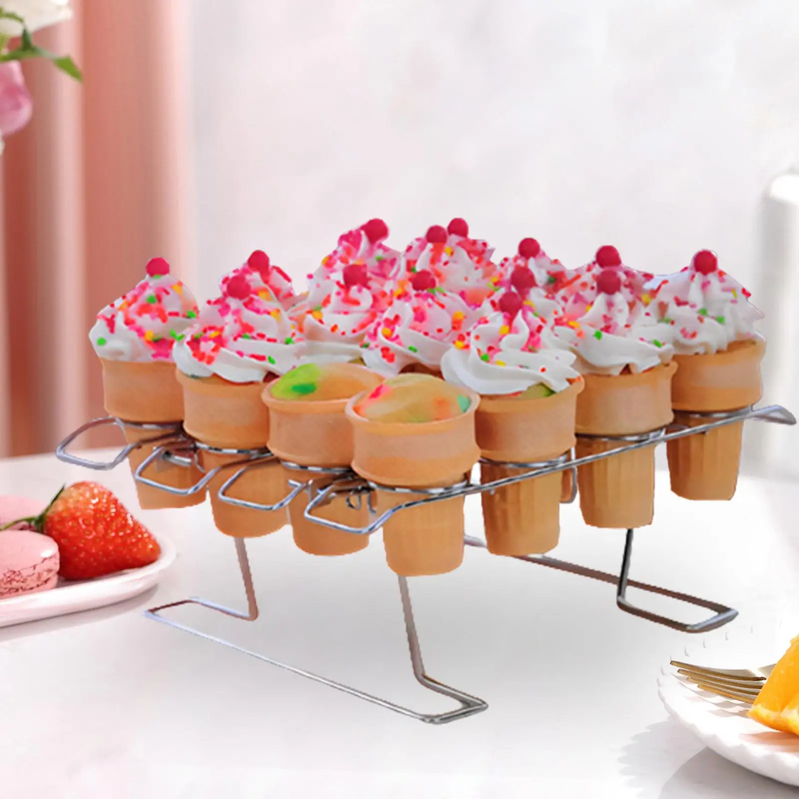 Microphone Cupcake Cones