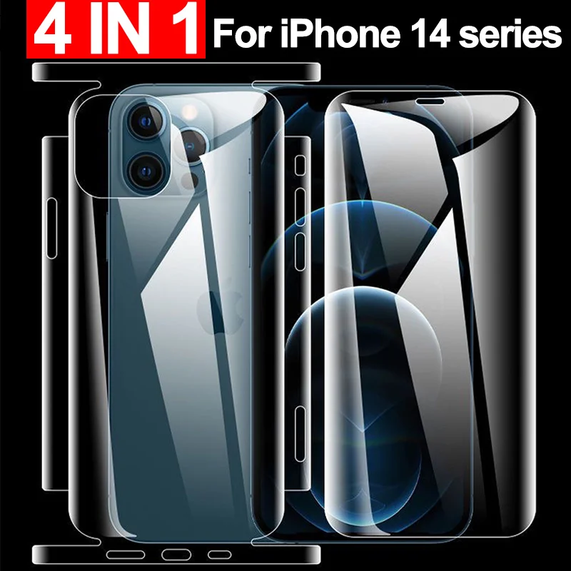 Hydrogel Film Phone Front Back | Full Back Cover Hydrogel Film Iphone ...