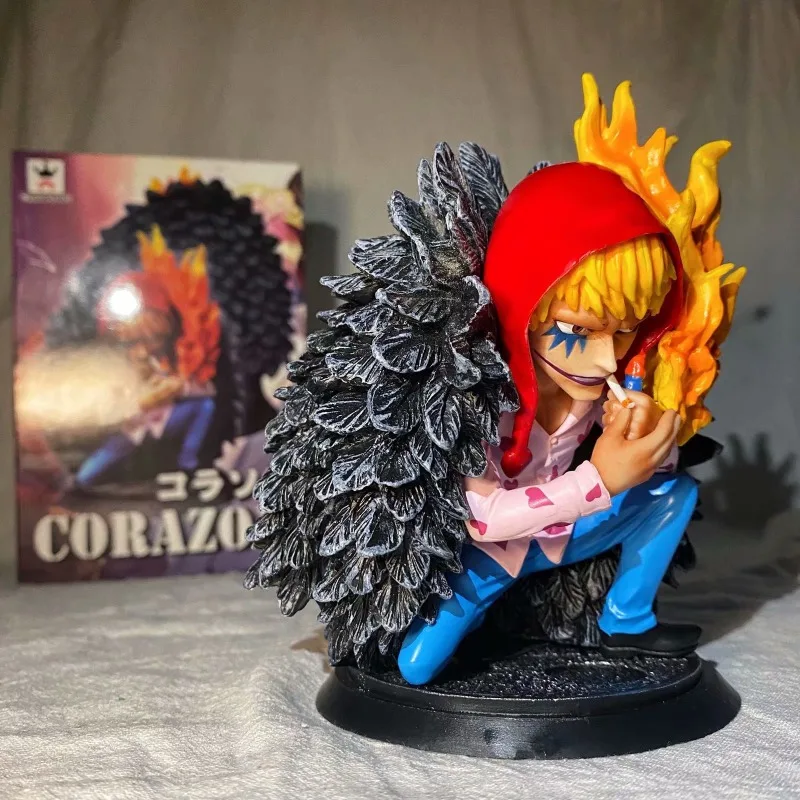 12cm Anime One Piece Corazon Donquixote Rosinante Action Figure PVC New ...