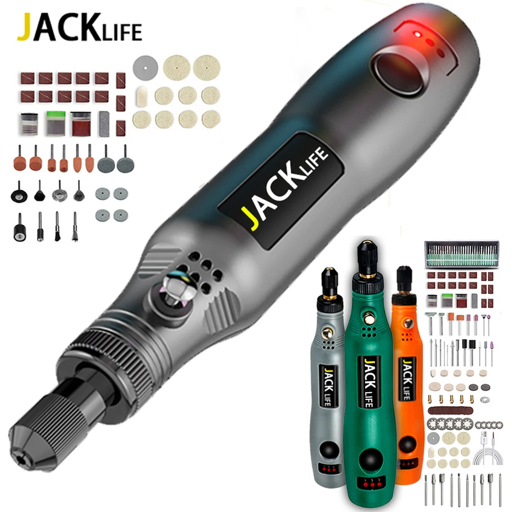 USB Cordless Rotary Tool Kit Woodworking Engraving Pen DIY For Jewelry ...