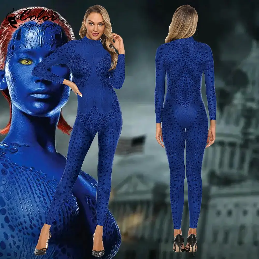Color-Cosplayer-3D-Printed-Sexy-Spandex-Bodysuit-Halloween-Party-Alien ...