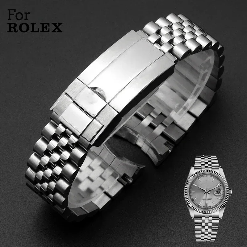 20 mm Jubilee 904 Uhrenarmband für Rolex Oyster Perpetual Submariner ...