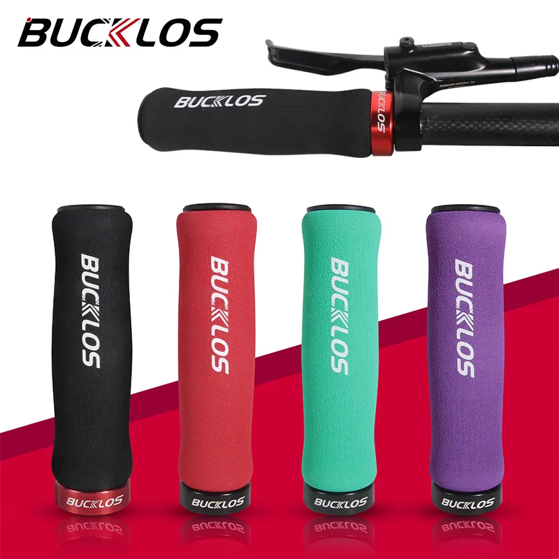 BUCKLOS-Bicycle-Grips-Shock-Absorbing-Soft-Mtb-Cuffs-Breathable-Bike ...