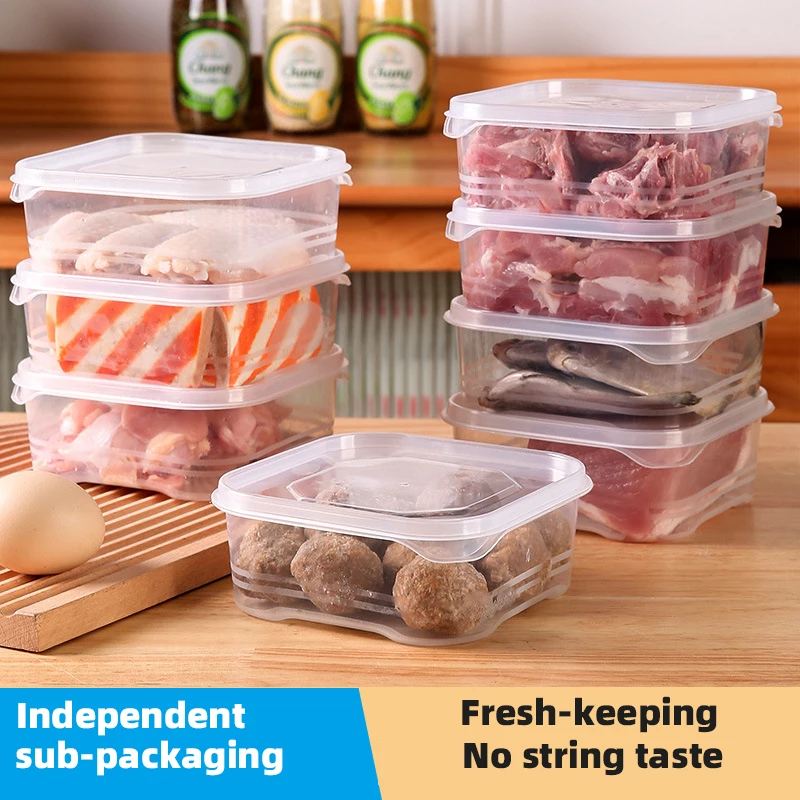 Food-Preservation-Storage-Box-Vegetable-Freezing-Layer-Frozen-Meat ...