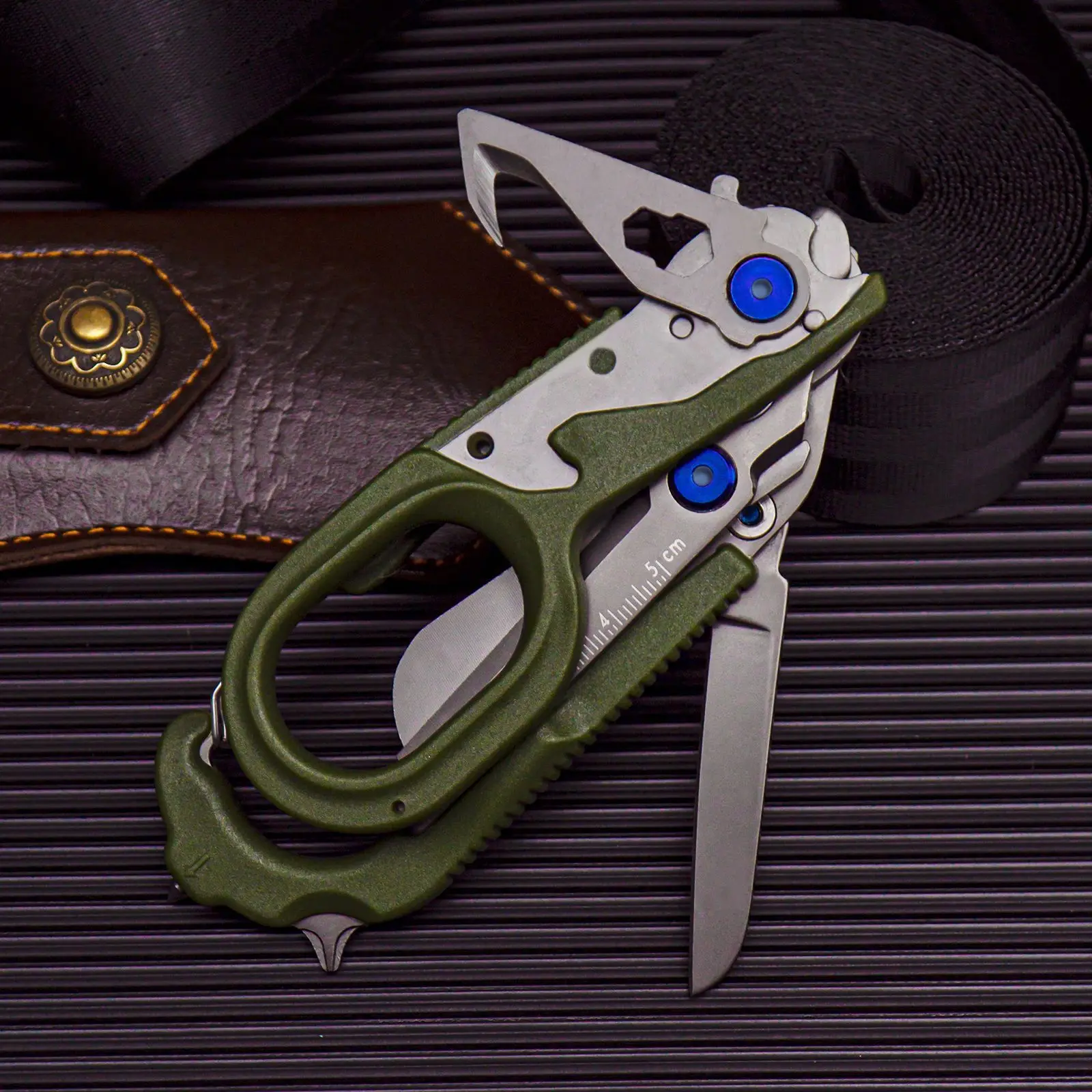 Outdoor Survival Folding Scissors | Multi Tool Scissors Tactical ...
