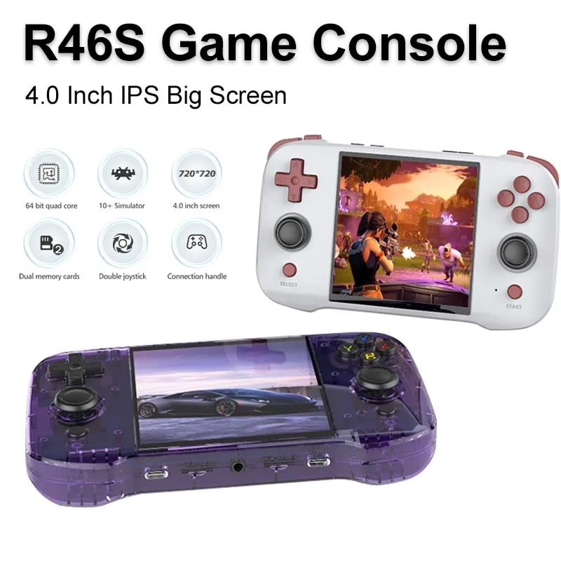 R46S-Console-de-Jogos-Retro-para-Crian-as-Port-til-Pocket-Video-Player ...