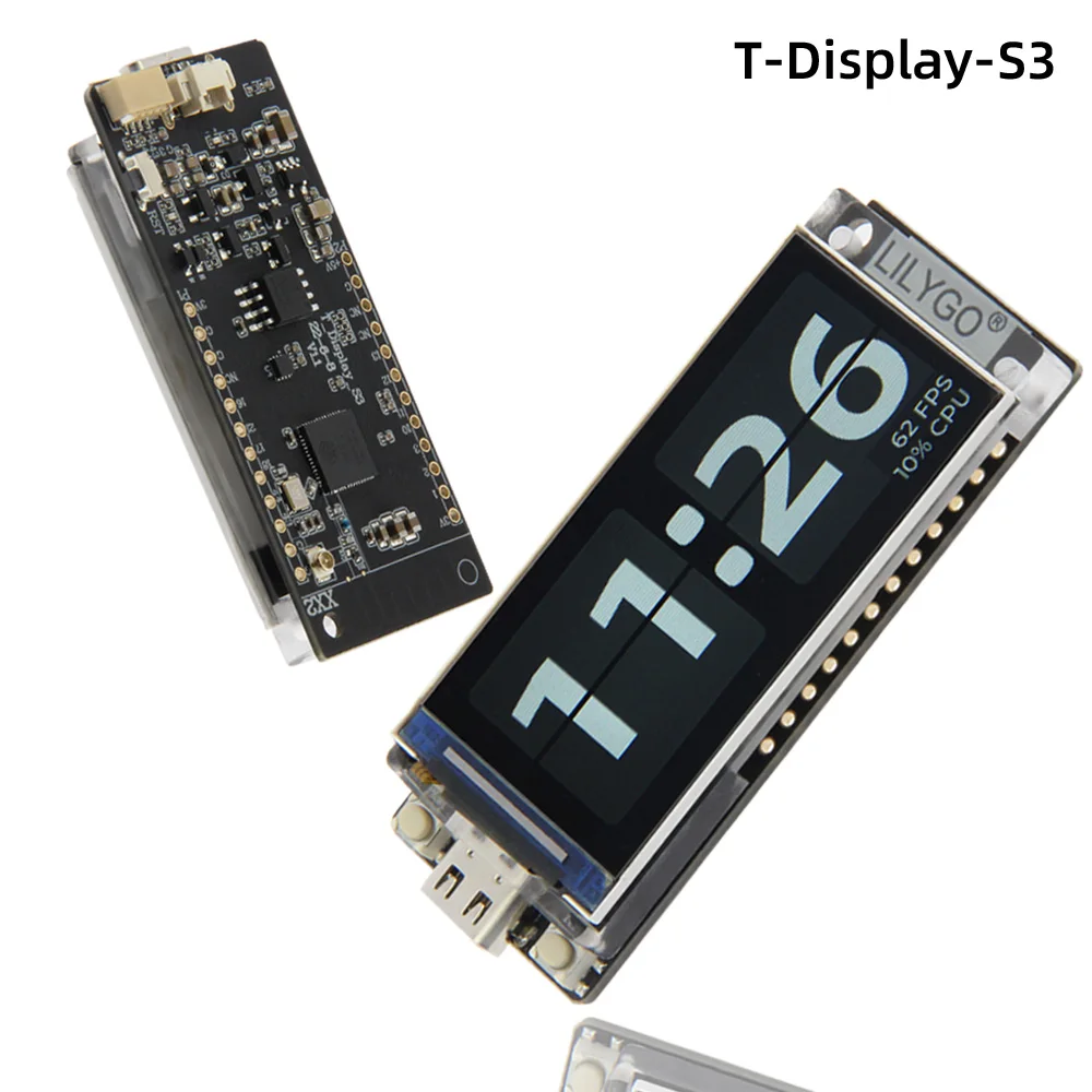 LILYGO® T-Display-S3 ESP32-S3 Development Board 1.9 inch LCD ST7789 Display Module Wi-Fi ...