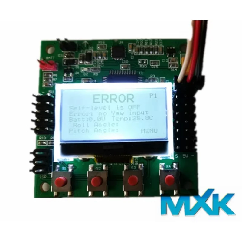 KK 2.1.5 Flight Controller with New Firmware for Multirotor Fixed Wing ...