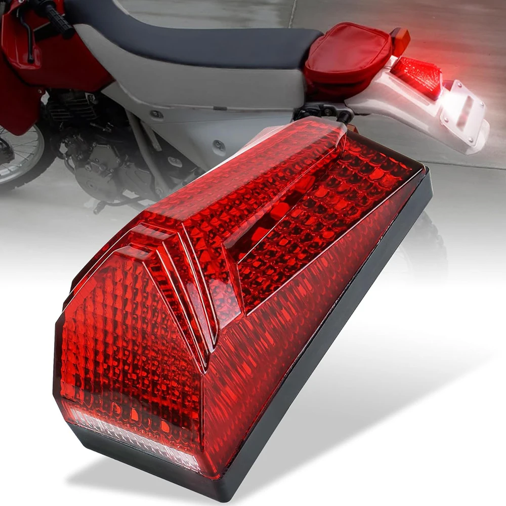 LED-Tail-Light-Rear-Brake-Light-with-License-Plate-Lighting-fit-Dirt ...