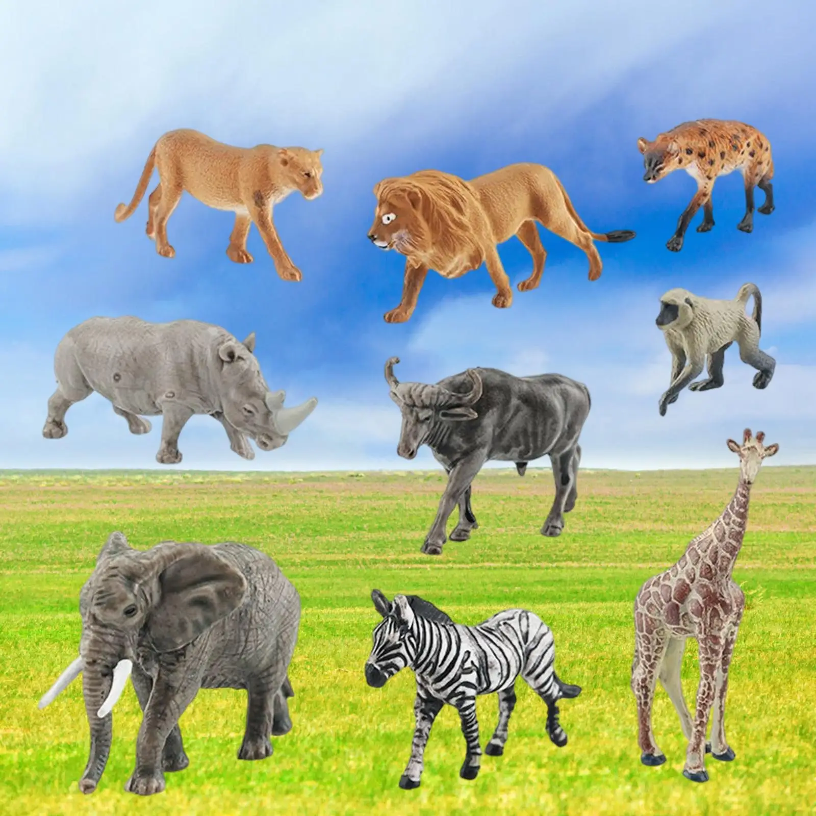 African Animals Toys