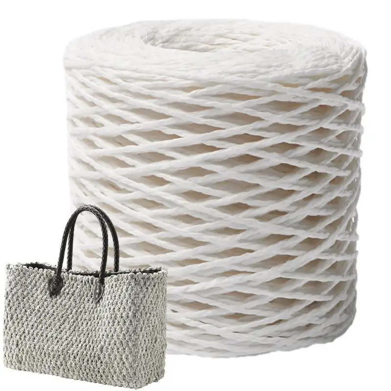 Raffia-String-Wrapping-Paper-Ribbon-For-Craft-Knit-Wire-Natural-Color ...