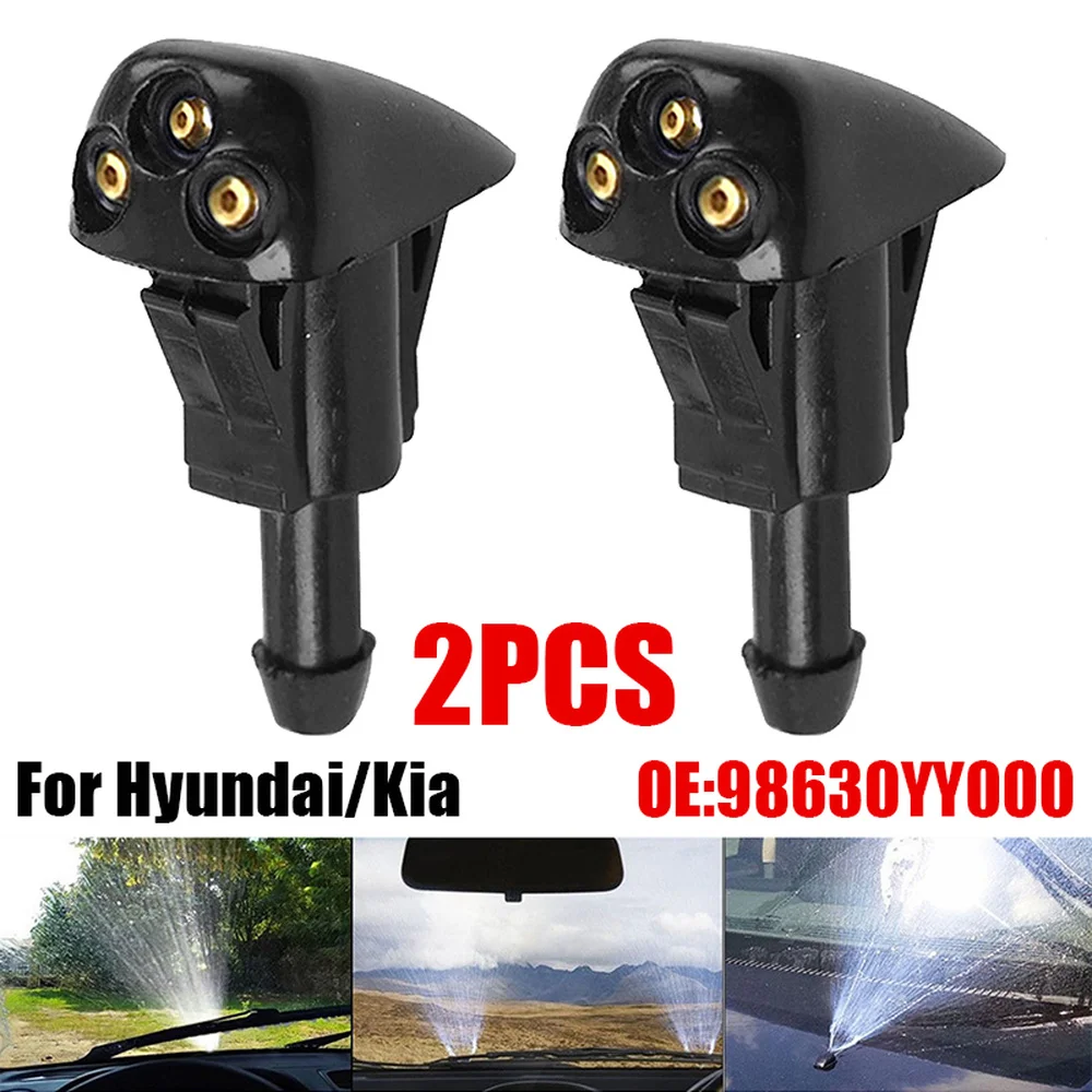 2pcs-Car-Front-Windshield-Wiper-Nozzle-Washer-Nozzles-98630YY000-For ...
