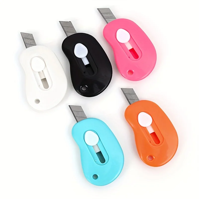 MOHAMM-5pcs-Colorful-Retractable-Handle-Compact-Sleek-Mini-Utility ...