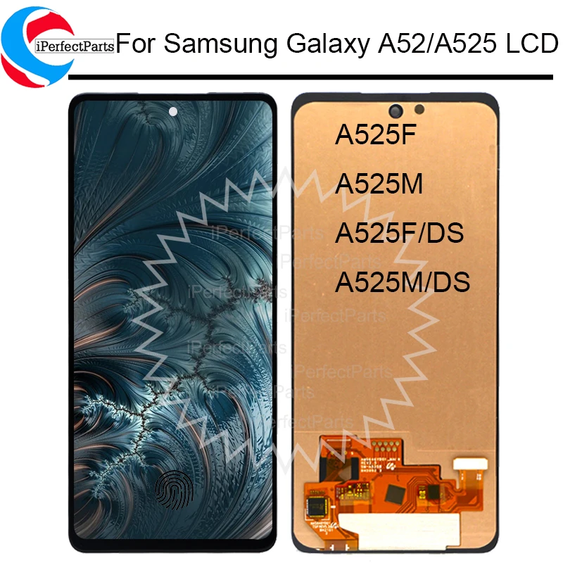 OLED-6-5-For-Samsung-A52-4G-A525-lcd-SM-A525M-Display-With-frameTouch ...