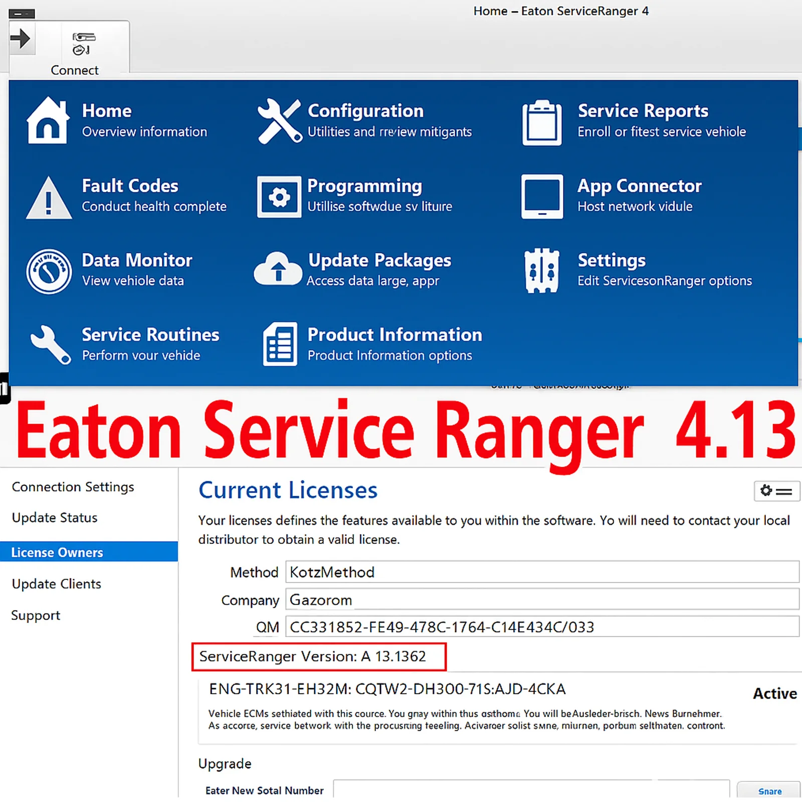 Eaton Service Ranger 4.13 Engineering Level Eaton ServiceRanger View ...
