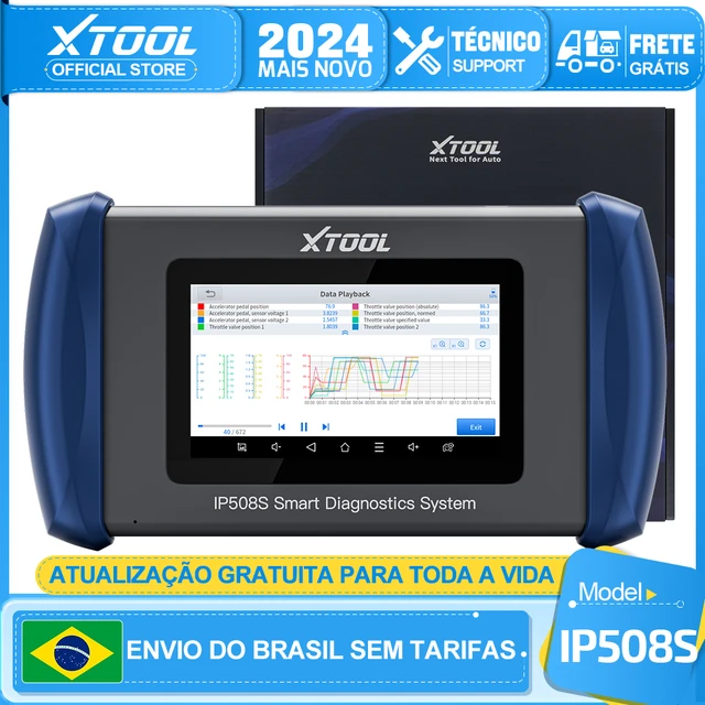 XTOOL InPlus IP508S Main System Diagnosis RESET SERVICES, 09/17/2023