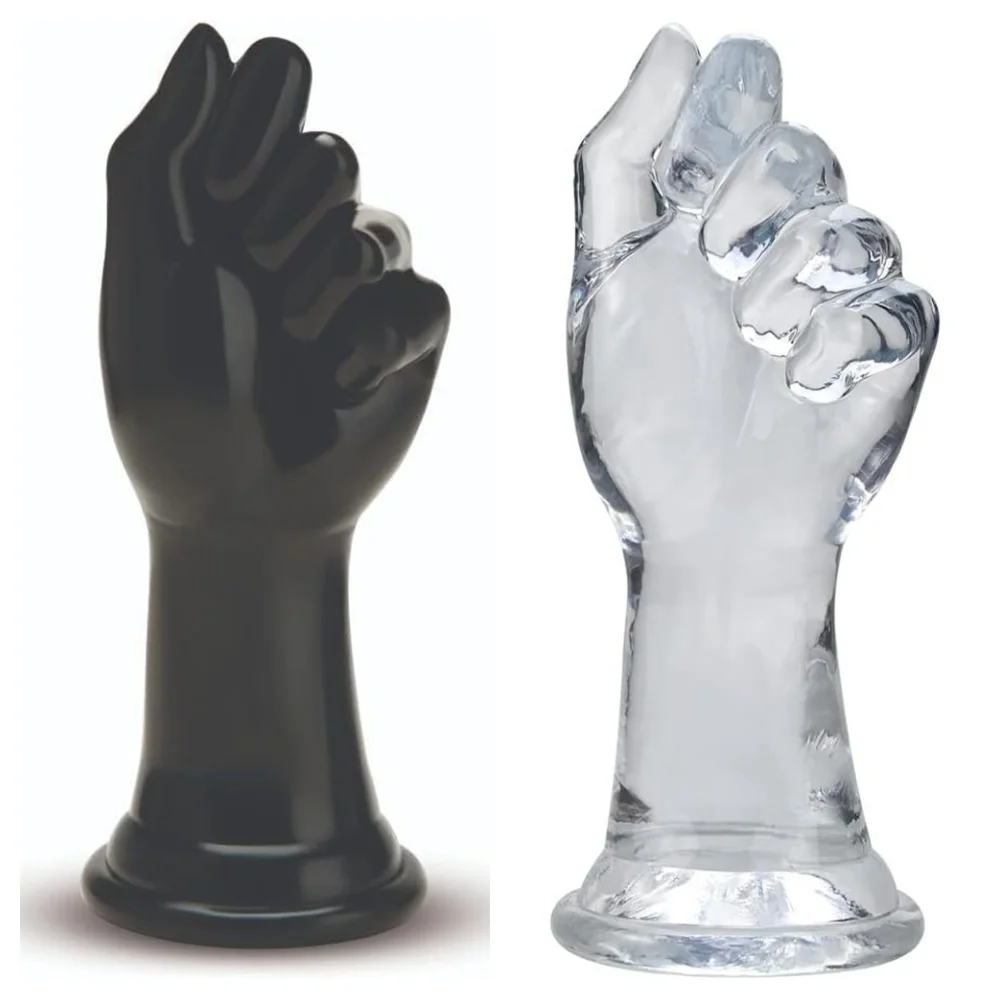 Two-Colors-Huge-Fist-Shaped-Alien-Realistic-TPE-Dildos-Soft-Flexible ...
