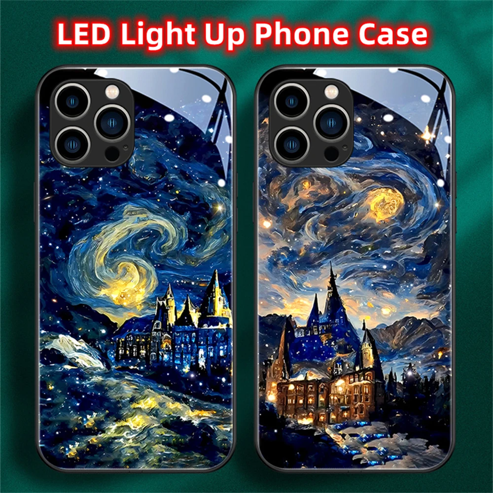 Dreaming-Castle-7-Color-Led-Light-Phone-Case-Call-Flash-For-Honor-50-60 ...