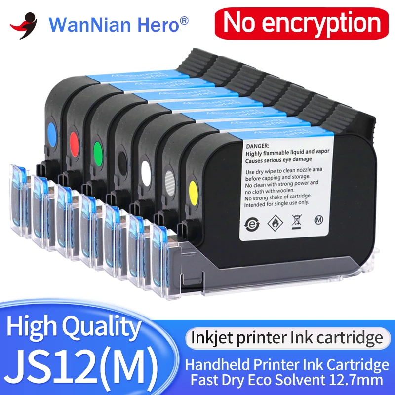 JS12-M-Ink-Cartridge-12-7MM-High-Adhesion-for-No-Encrypted-Handheld ...