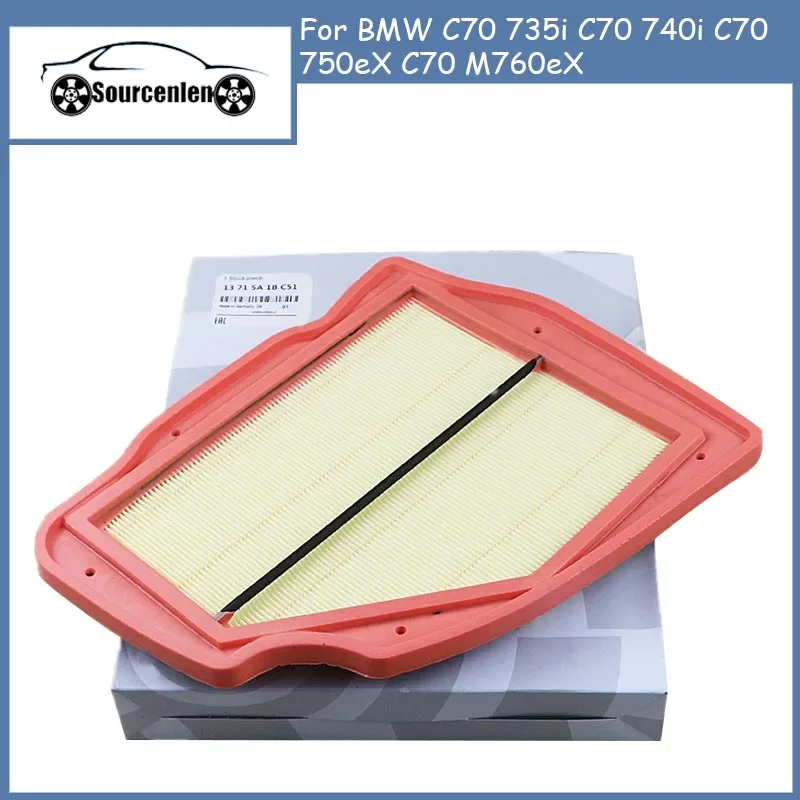 13715A1BC51-13715-A1B-C51-Car-Air-Filter-for-BMW-C70-735i-740i-750eX ...