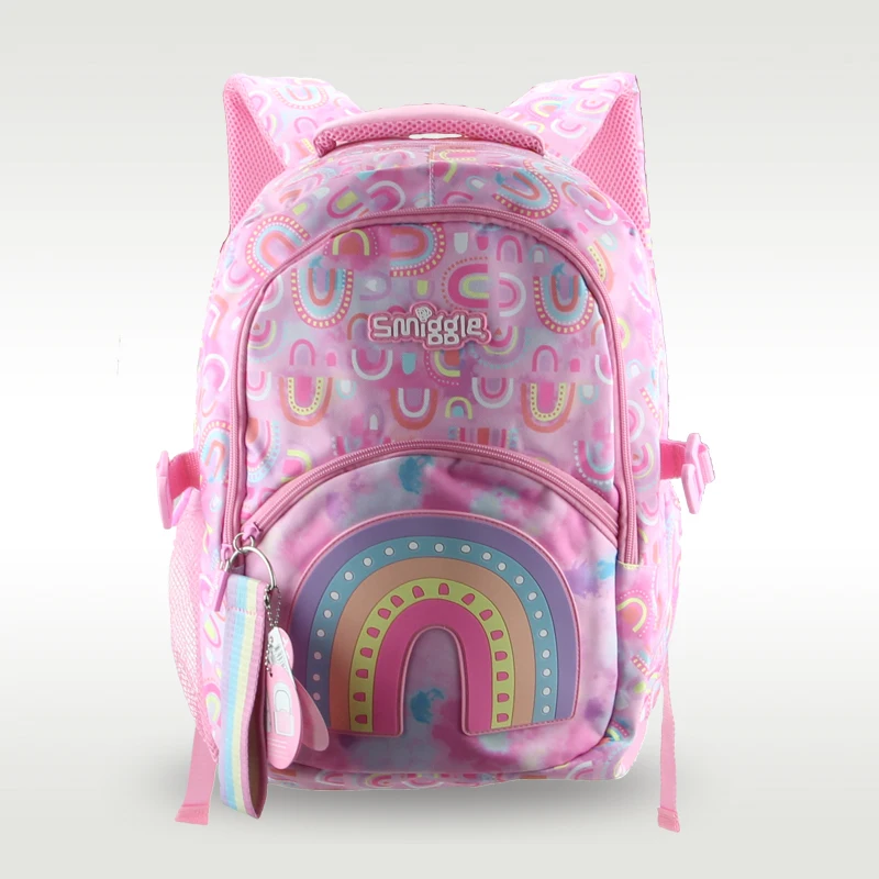 Australia-Original-Smiggle-High-Quality-Kindergarten-Bag-Pink-Rainbow ...
