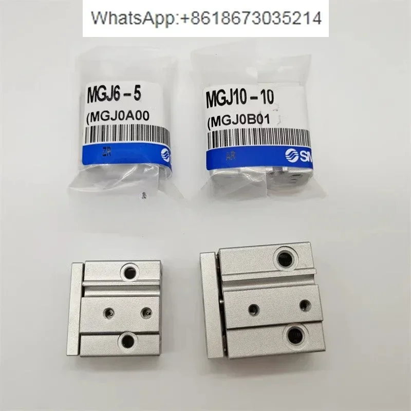 가이드 로드가 있는 SMC 소형 실린더 MGJ6- 5/10/15 MGJ10- 5/10/15/20 - AliExpress 1420