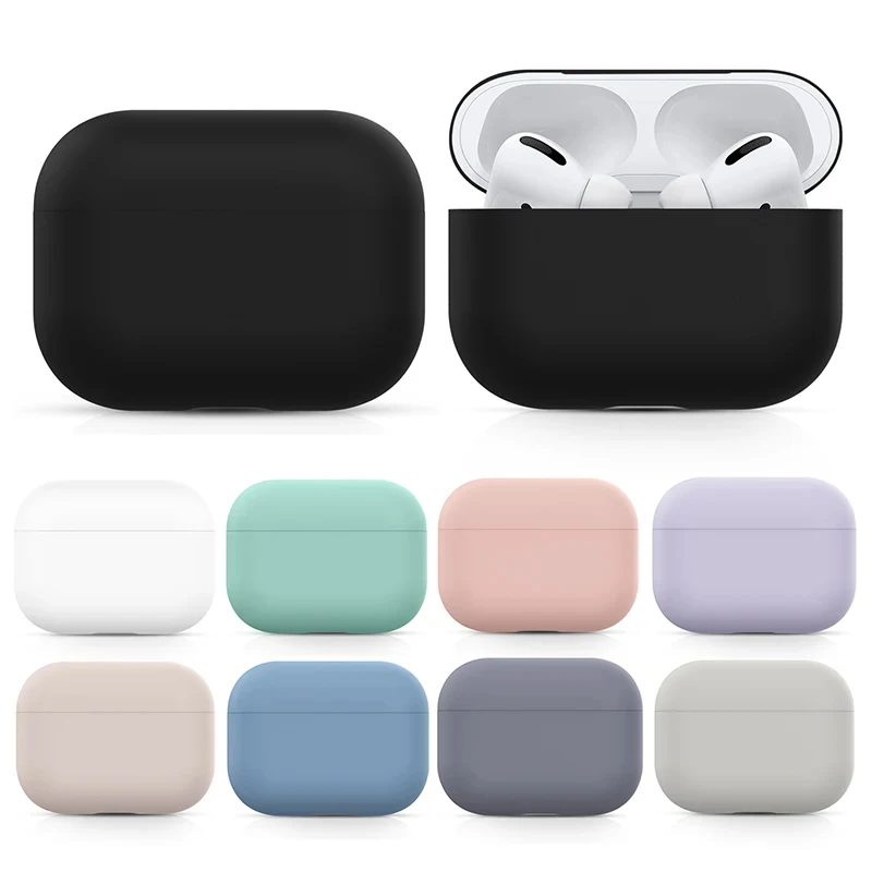 Silicone-Case-For-Airpods-Pro-Case-Wireless-Bluetooth-for-apple-Air ...