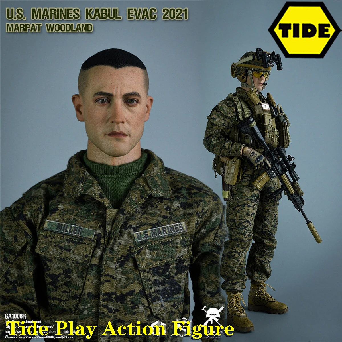 General-s-Armoury-GA1006R-1-6-MARPAT-Woodland-Marine-Corps-Soldier ...