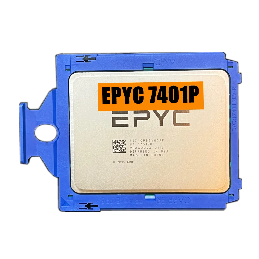 EPYC-CPU-7401P-2GHz-64M-cache-155-170W-DDR4-2666-32Cores-64threads ...