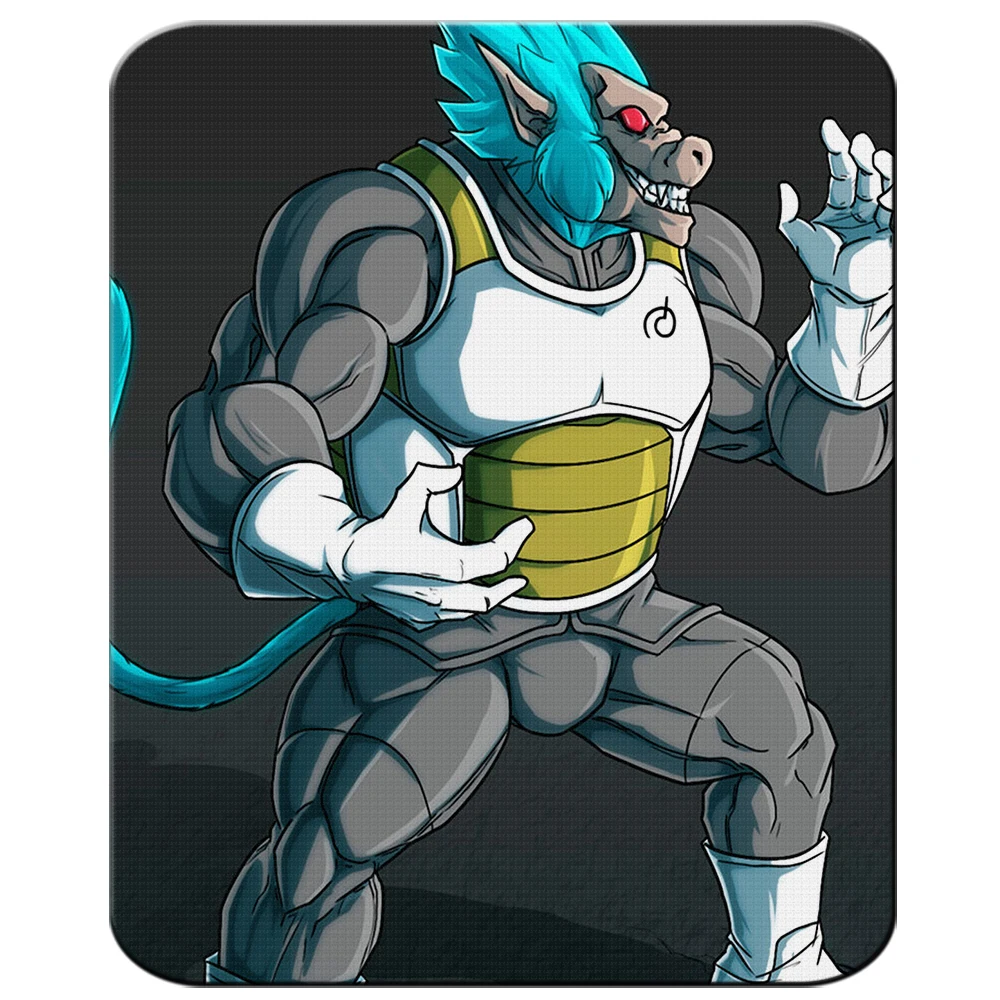 MERCHANDMANIA ALFOMBRILLA MEDIANA ssj blue oozaru mono saiyajin vegeta ...