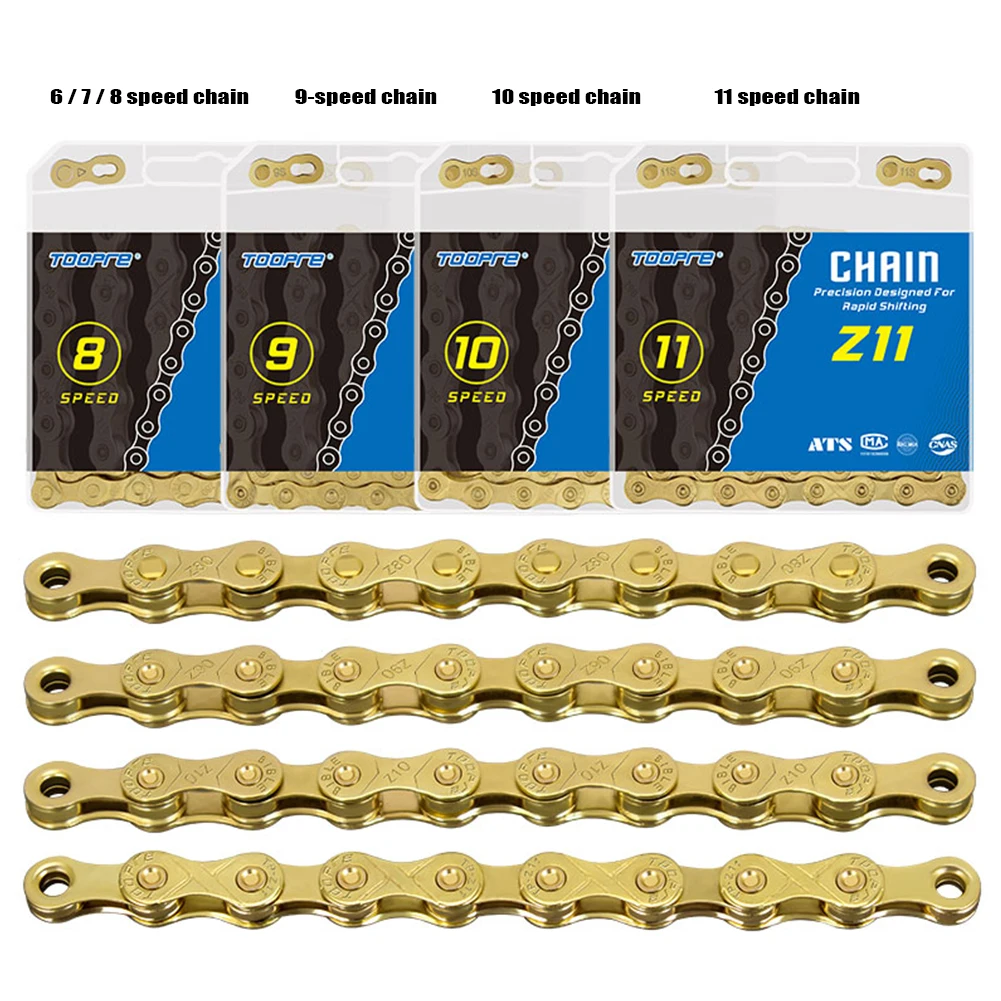 MTB-Road-Bike-Anti-rust-Chains-Cycling-Parts-Corrosion-resistance-8-9 ...