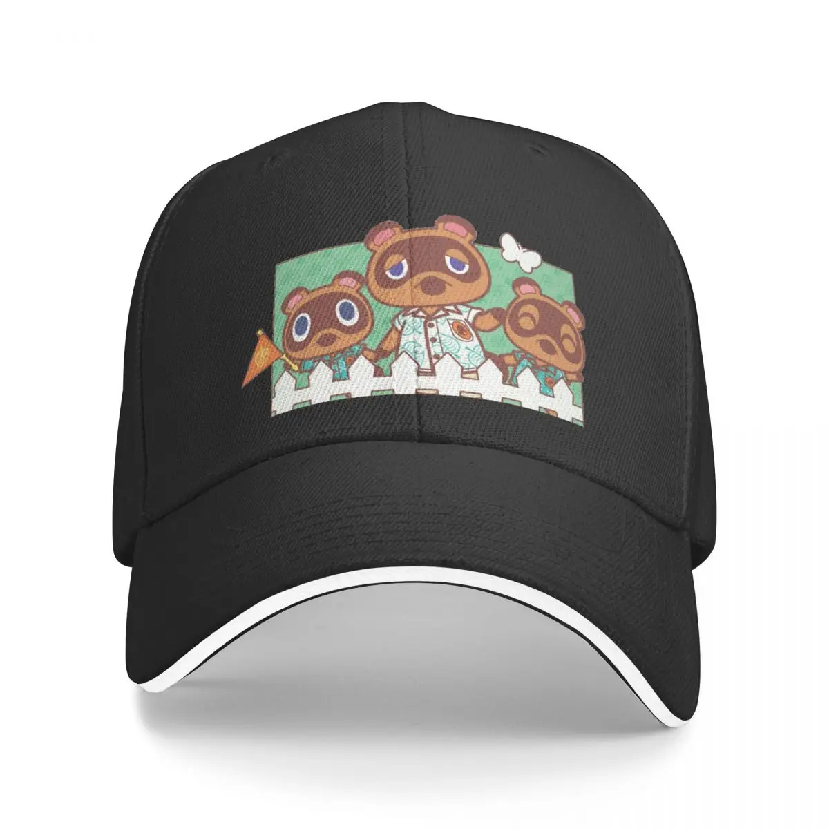 Tom-Nook-Family-Animal-Crossing-Game-Sunprotection-Cap-Sun-Visor-Hip ...