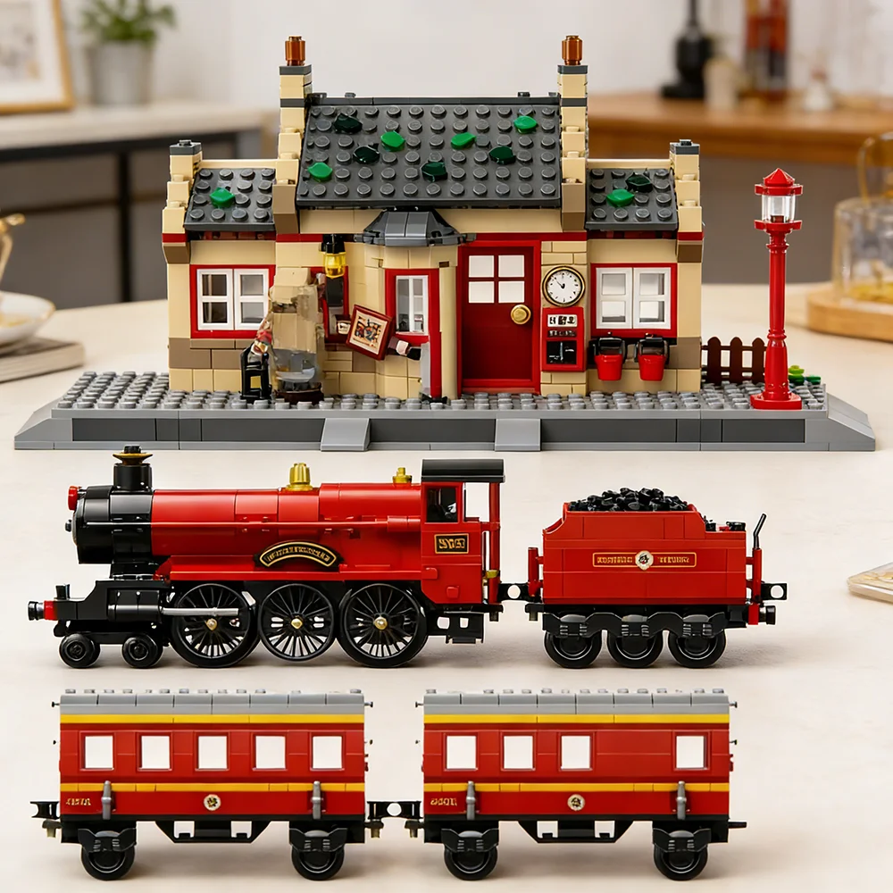 In-stock 1074PCS Gryffindor Movie Theater Expansion Set 76423 Train ...
