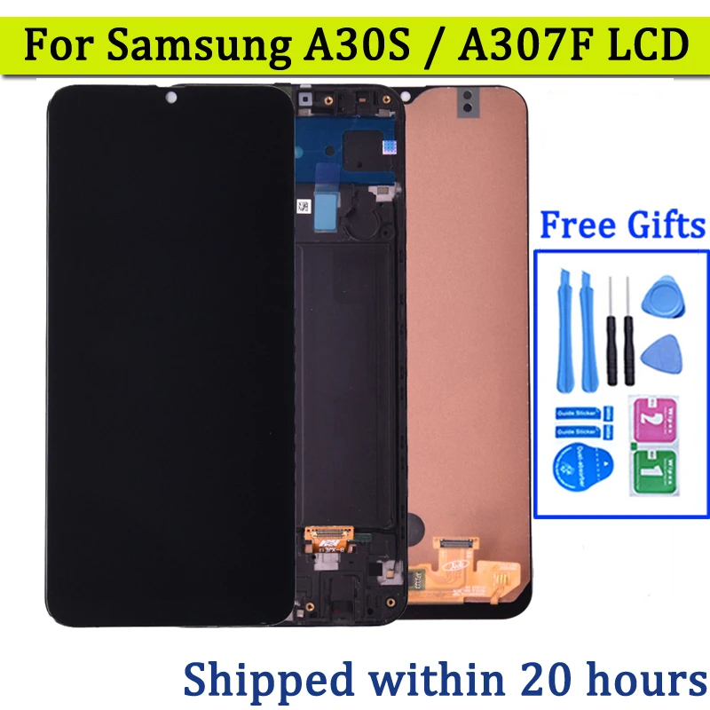 Pantalla-LCD-t-ctil-para-Samsung-montaje-de-digitalizador-A30S-A307 ...