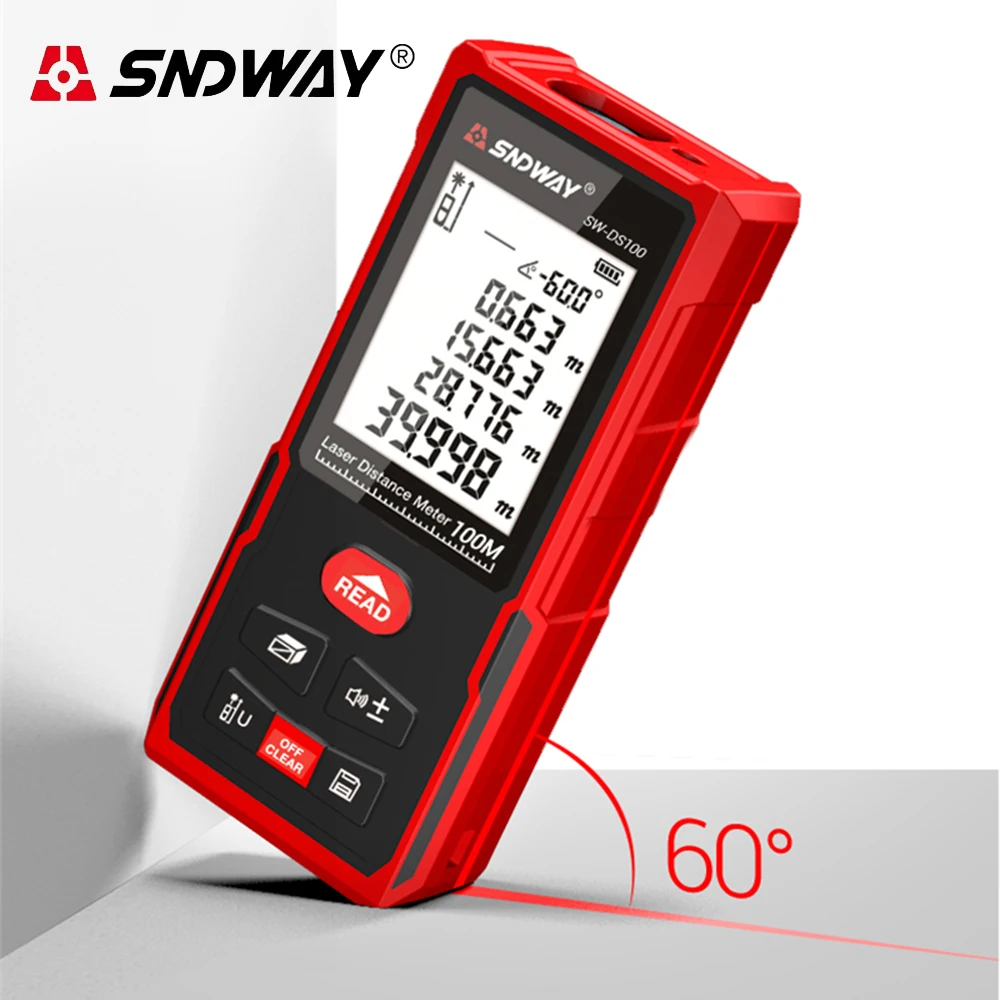 SNDWAY-Laser-Distance-Meter-Digital-Rangefinder-with-Distance-Area ...